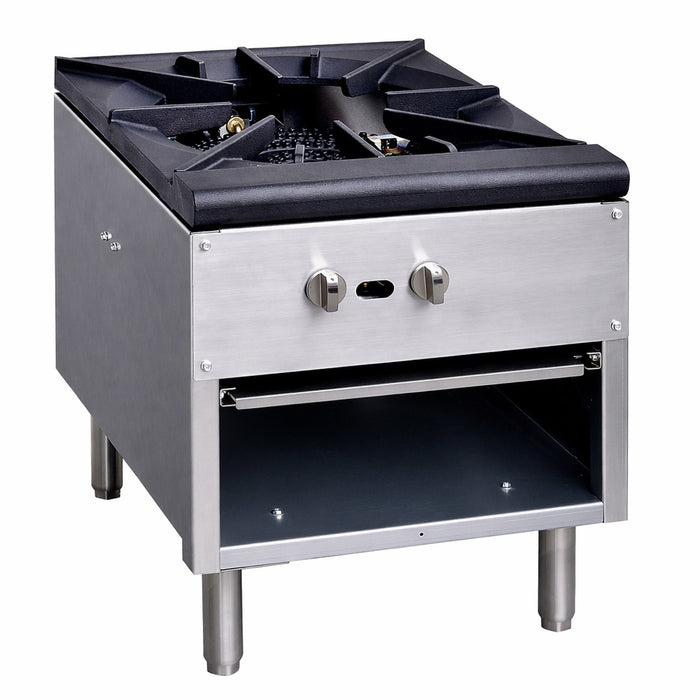 Prepline ENWOKR16N Commercial Natural Gas Wok Range with 16" Ring - 12 ...