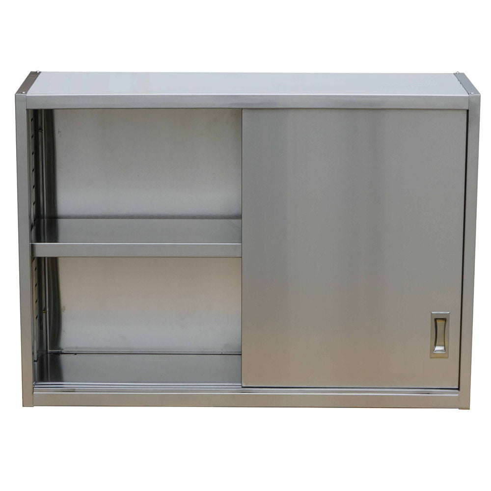 Prepline PWC-1548 15" X 48" Stainless steel wall cabinet with flat top