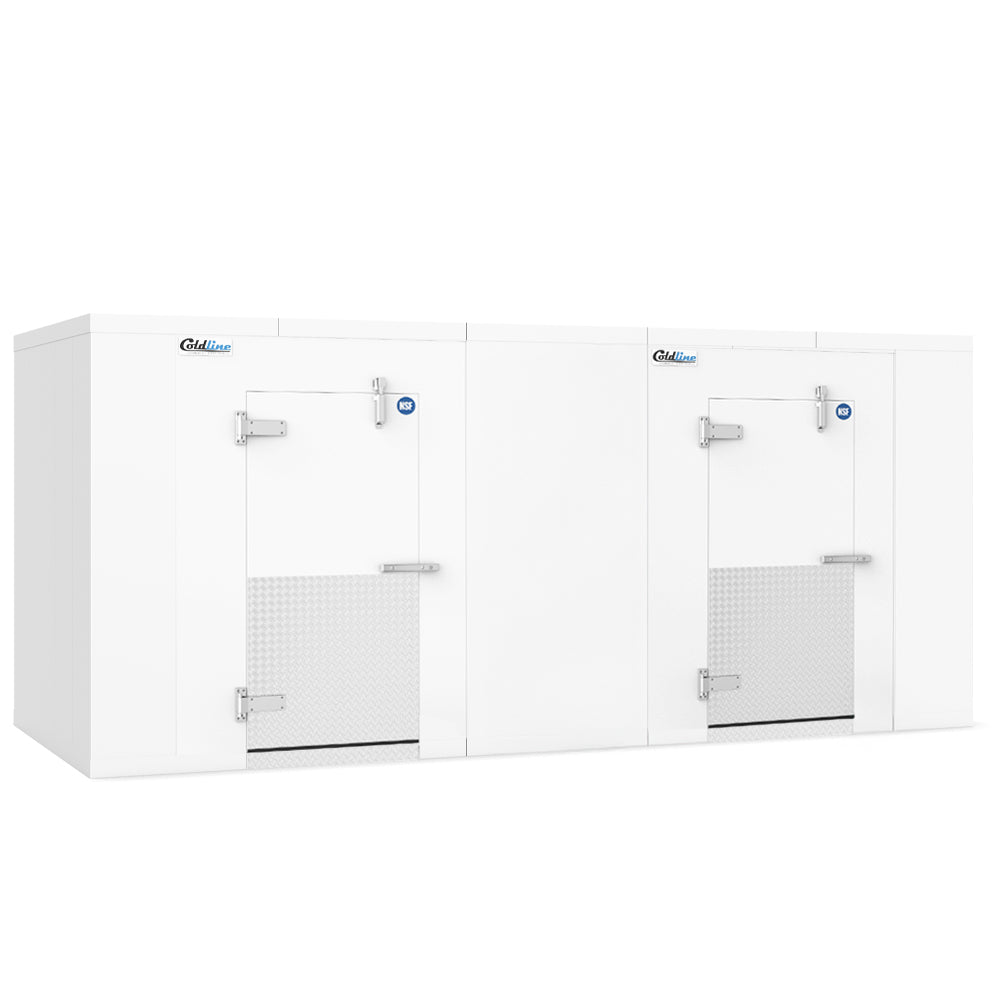 Coldline 12 x 14 Walk-in Cooler and Freezer Combo Box, with Floor — USR ...