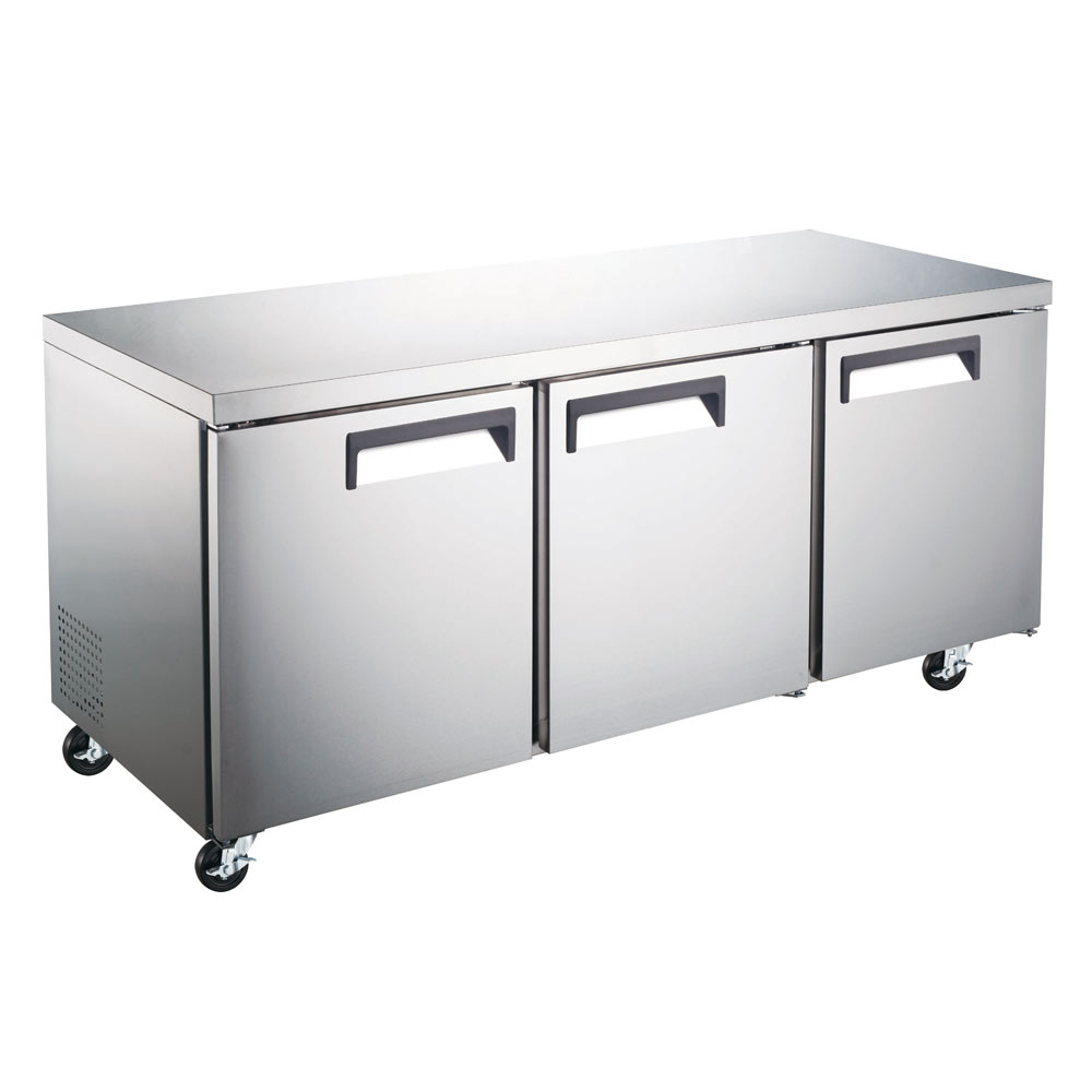 UC-72R 72” Undercounter Work Top Refrigerator - 15.5 Cu. Ft.